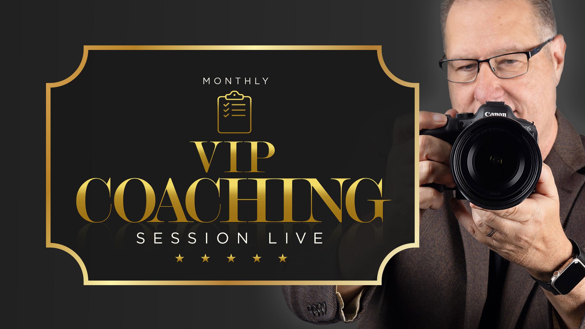 VIP Coaching Session Live - June 2024 - Photography Project Management - KelbyOne