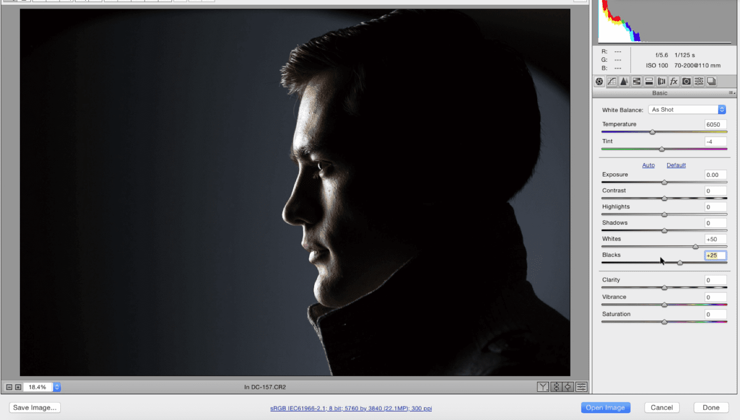 Automatically Setting Your White and Black Points in Camera Raw - Quick ...