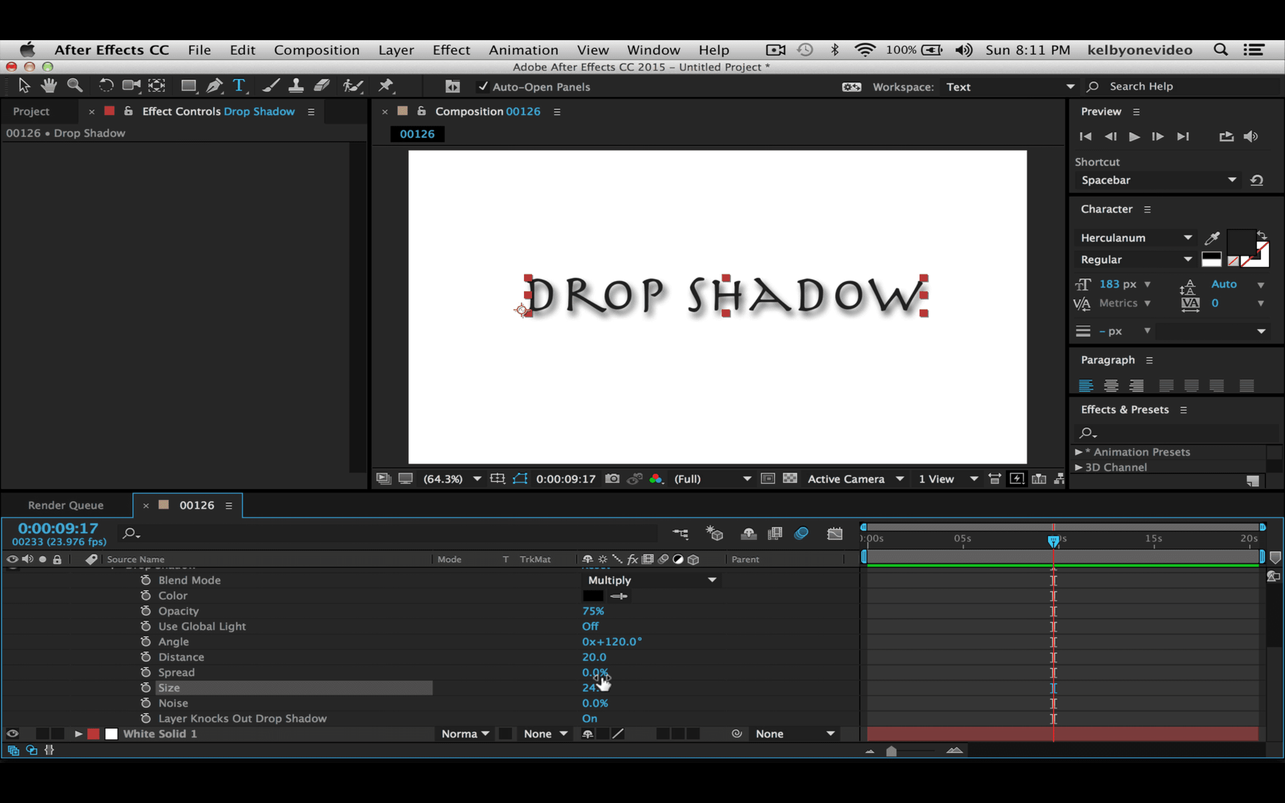 Layer Styles and Blend Modes in After Effects - Quick Photoshop Tutorial