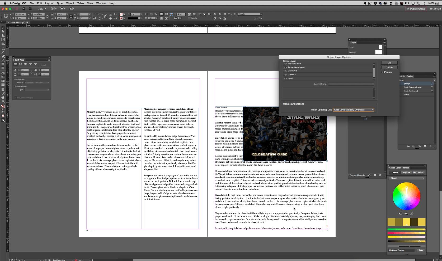 How to Show/Hide Photoshop Layers in InDesign - Quick Photoshop Tutorial
