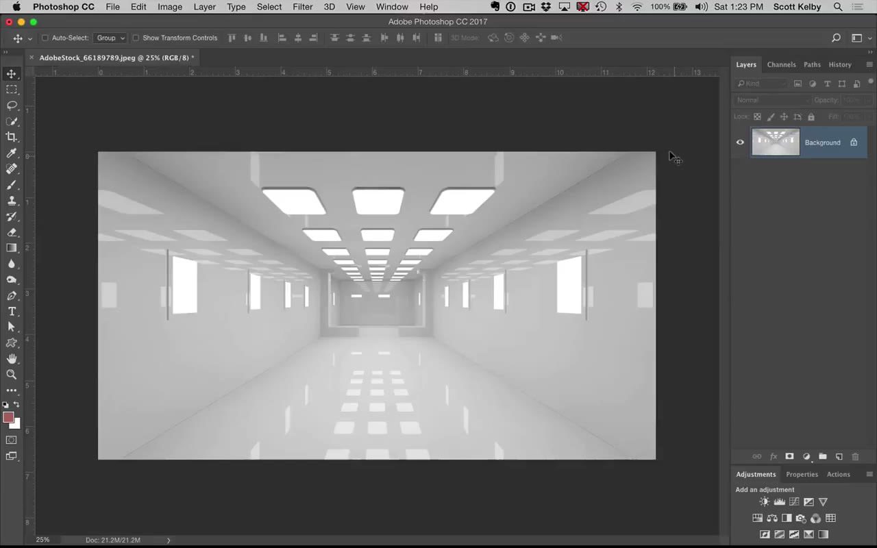 Positioning a New Guide at an Exact Location - Quick Photoshop Tutorial