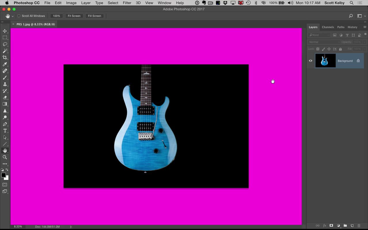 Changing Your Canvas Background Color - Quick Photoshop Tutorial