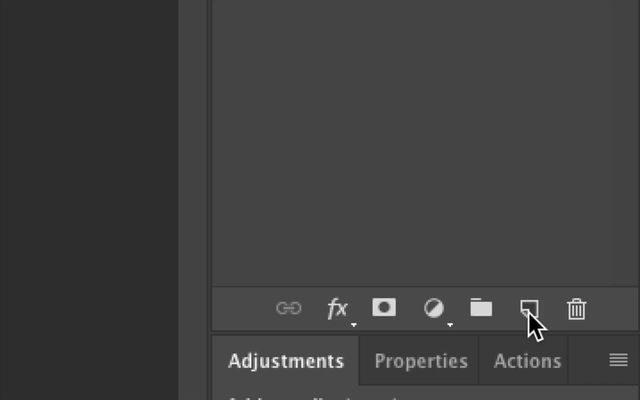 How to Create a Blank Layer - Quick Photoshop Tutorial