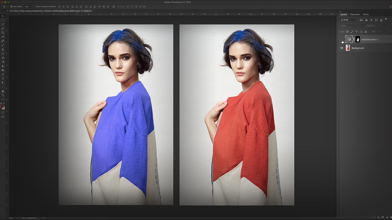 Pro Techniques for Retouching Clothing - Online Photography Course