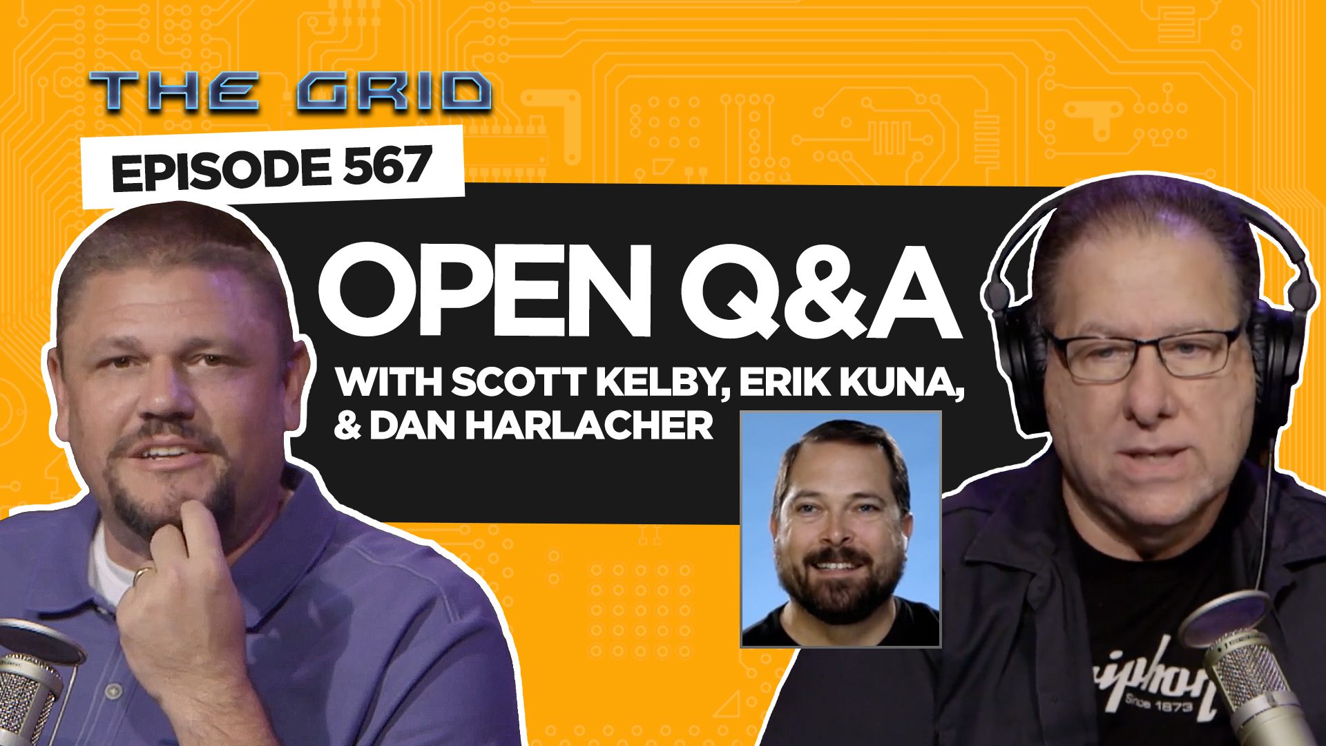 The Grid - Open Q&A with Scott Kelby, Erik Kuna and Dan Harlacher ...